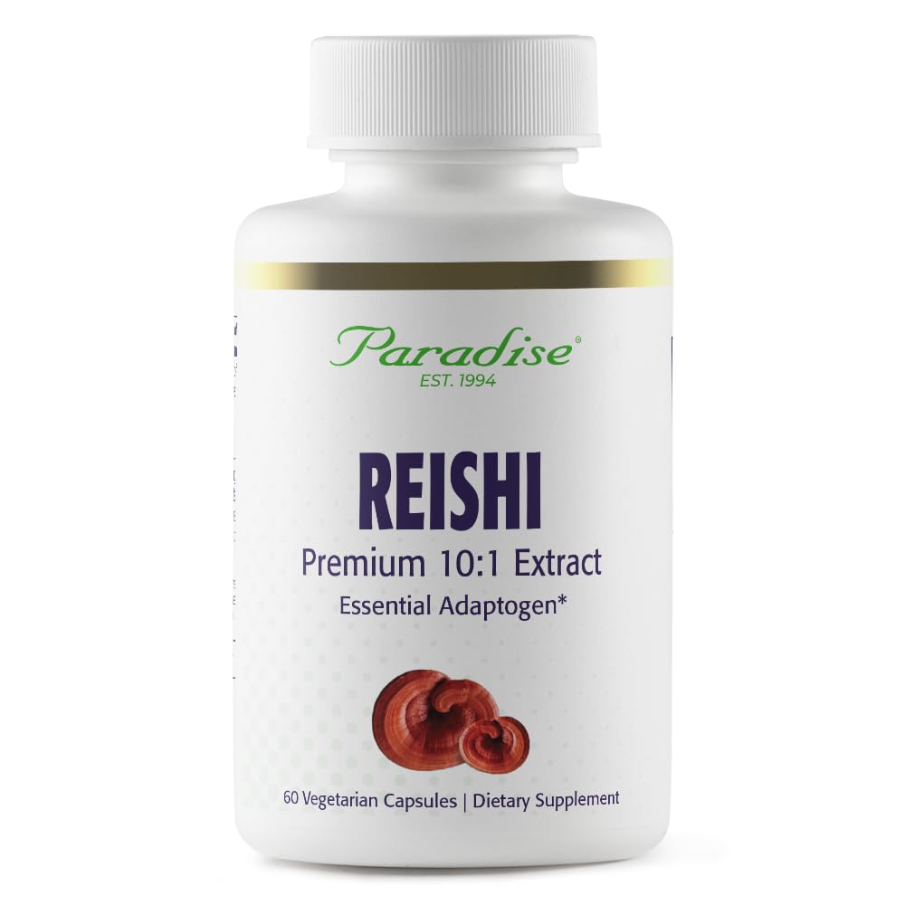 Reishi adaptogen vegan capsules