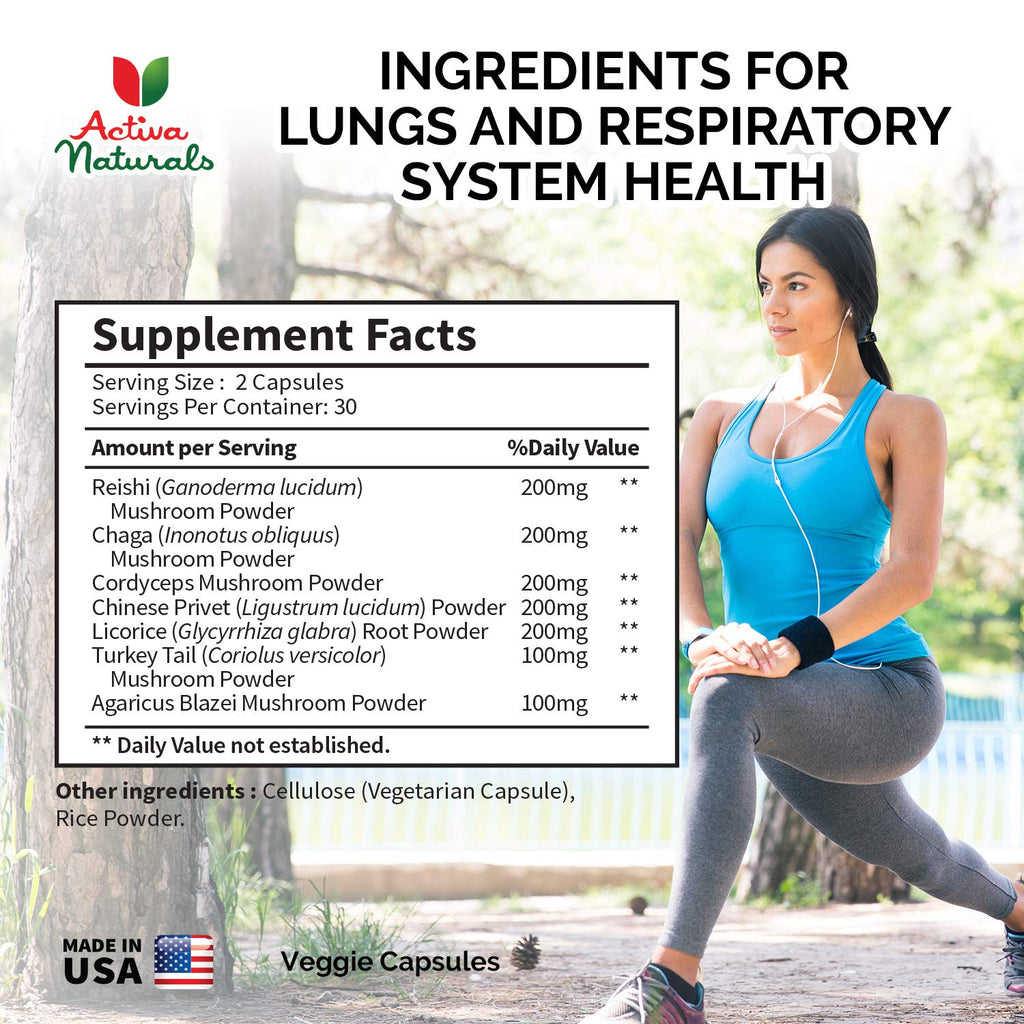Reishi and Chaga mushroom benefits