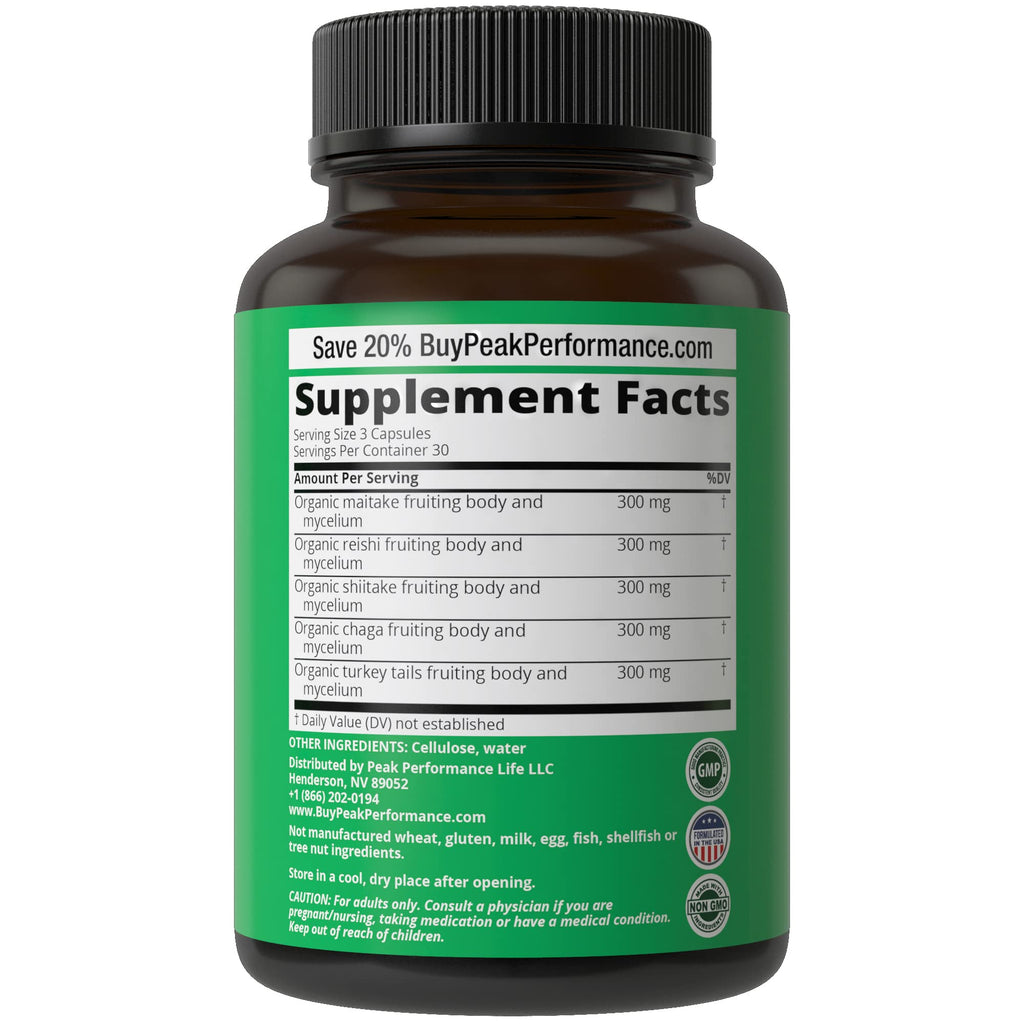Reishi and Chaga mushroom benefits