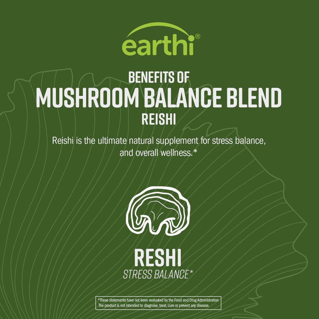 Reishi and Lion's Mane benefits