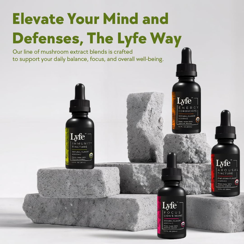 Reishi and Lion's Mane immunity blend