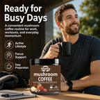 Reishi coffee for relaxation