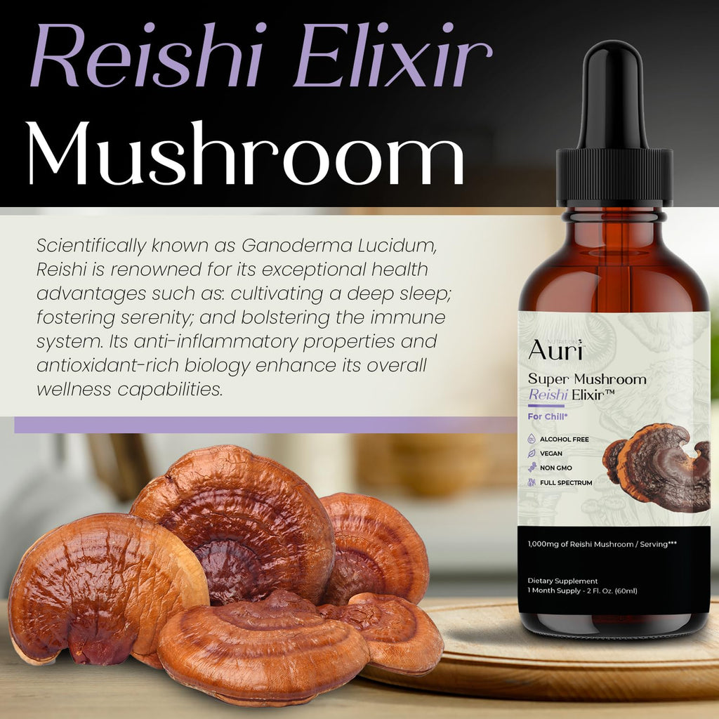 Reishi extract for enhanced relaxation