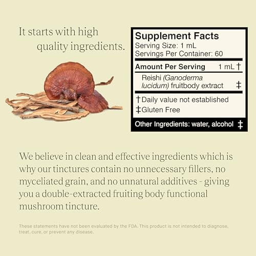 Reishi extract for enhanced vitality