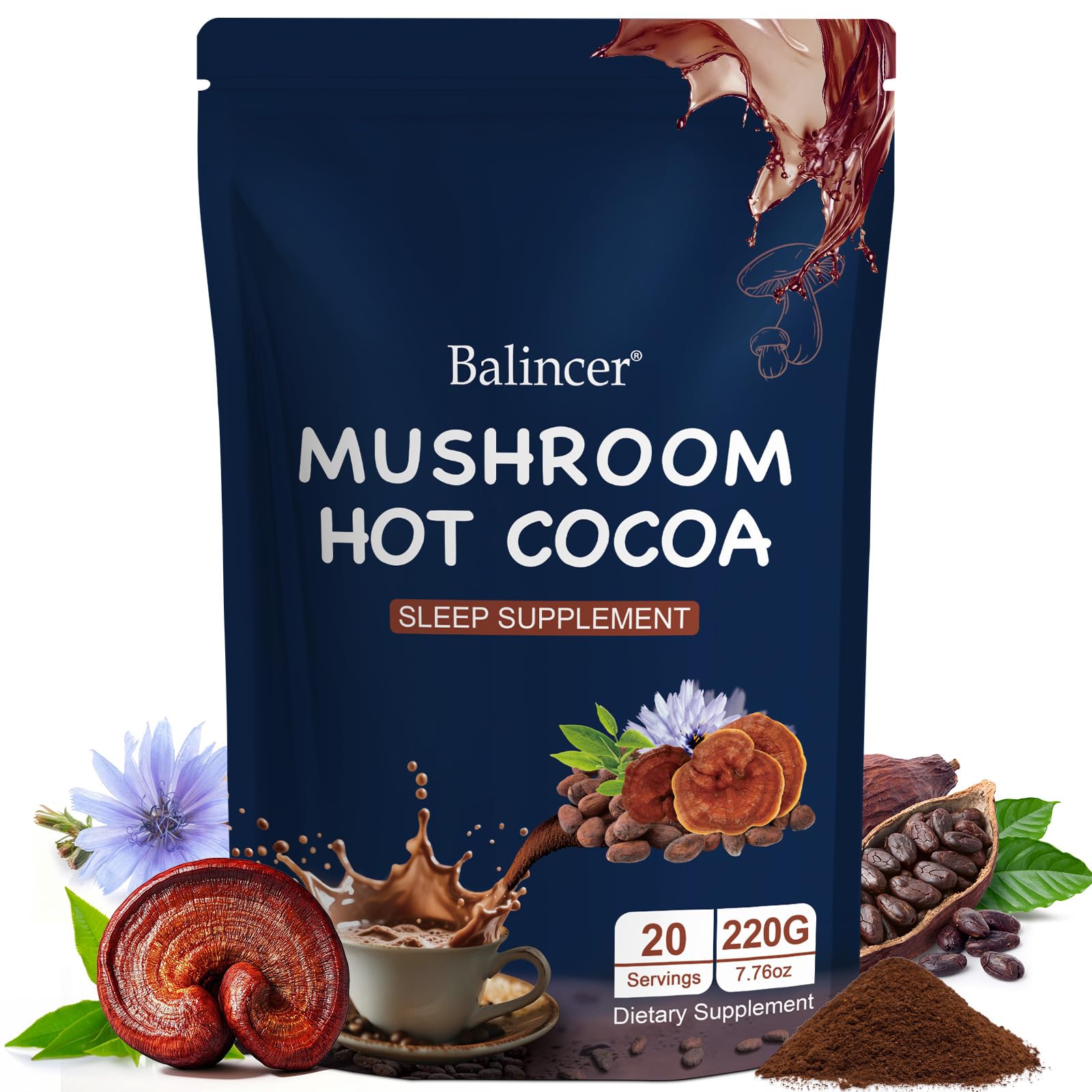 reishi hot cocoa mix for relaxation