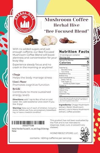 Reishi Lion's Mane Chaga coffee benefits