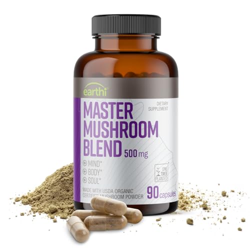 Reishi Lion's Mane Cordyceps capsules