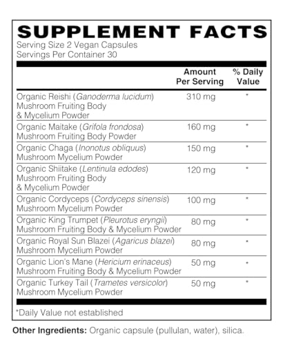 Reishi Lion's Mane immune health