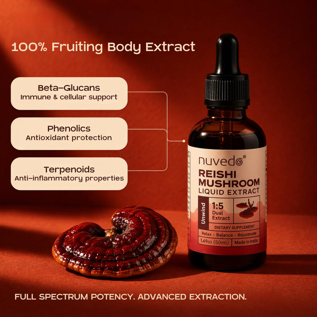 reishi liquid extract for stress relief