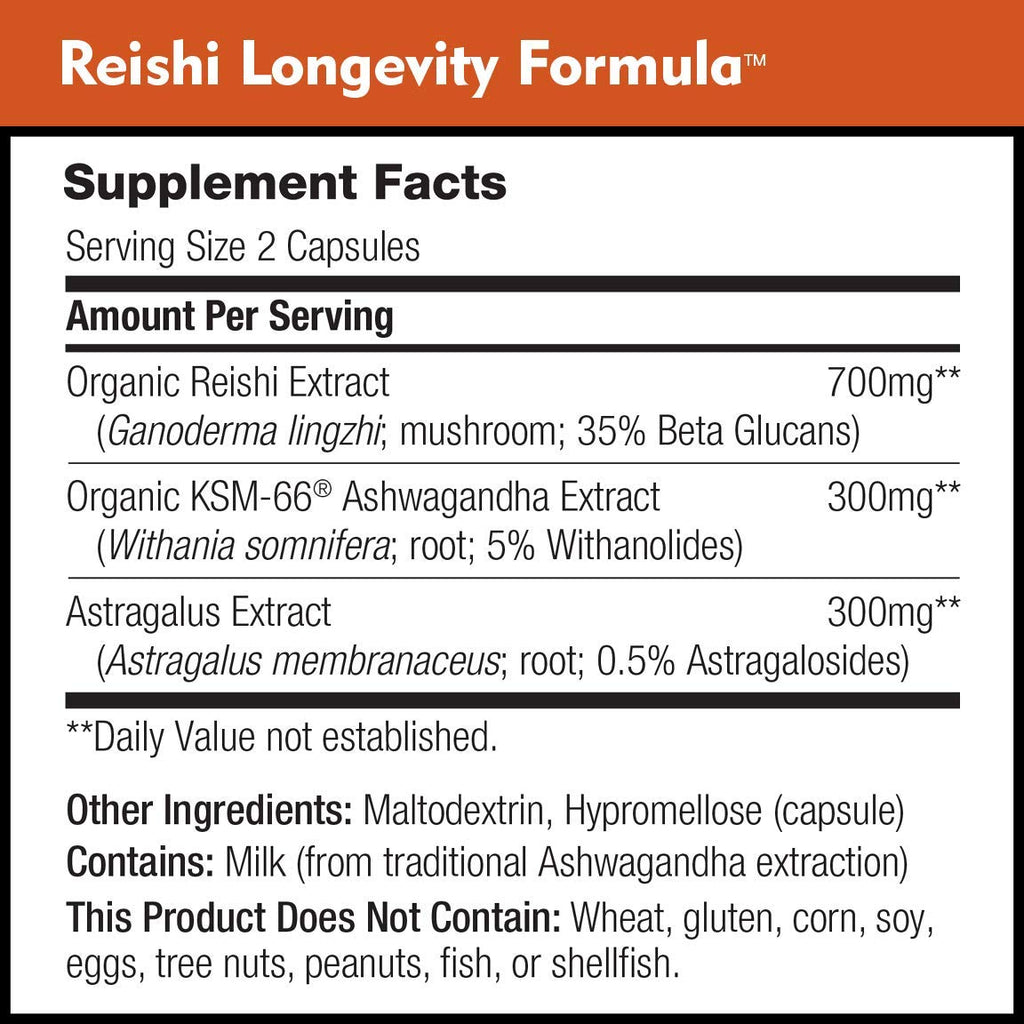 reishi longevity formula for relaxation