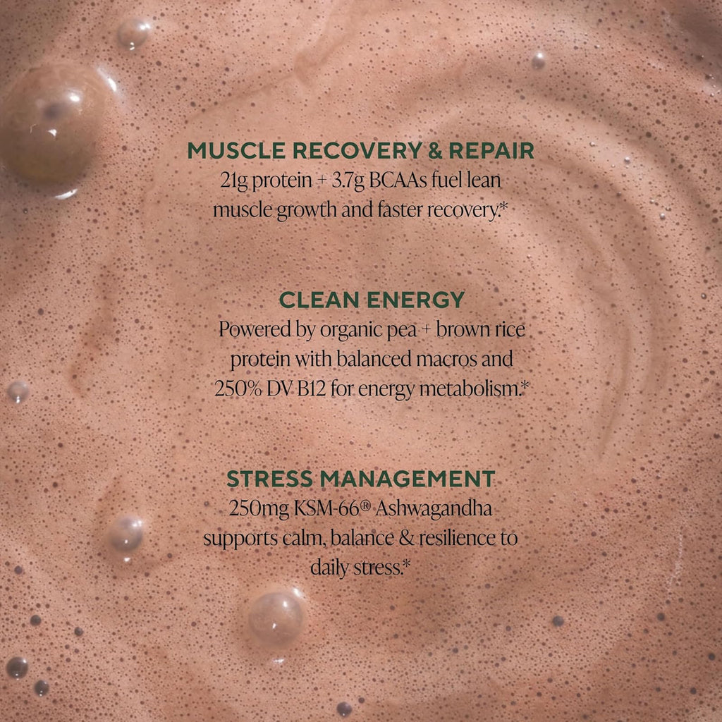 reishi mushroom adaptogen protein supplement