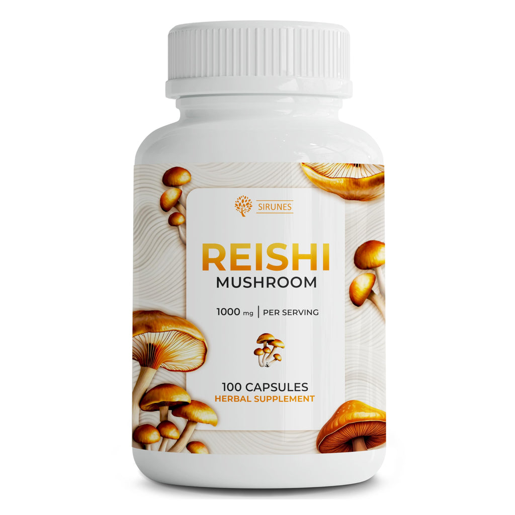 Reishi mushroom capsules for immunity