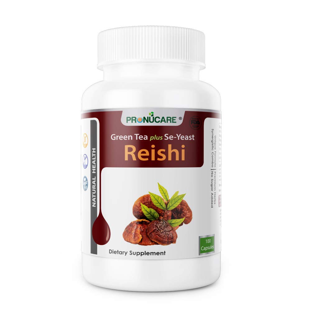 Reishi mushroom capsules for immunity