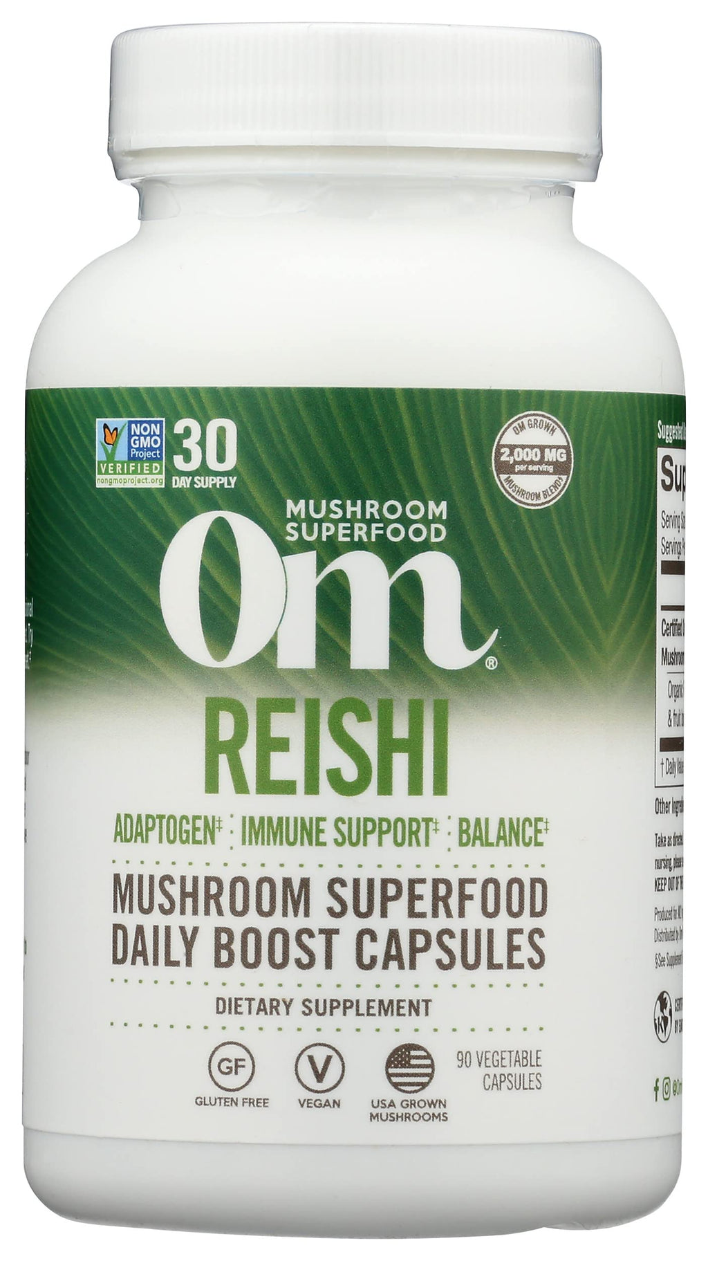 Reishi mushroom capsules for stress relief