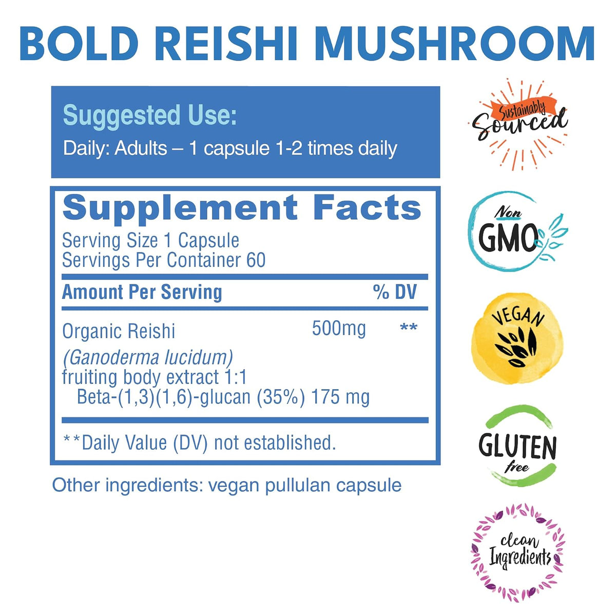 reishi mushroom capsules for stress relief