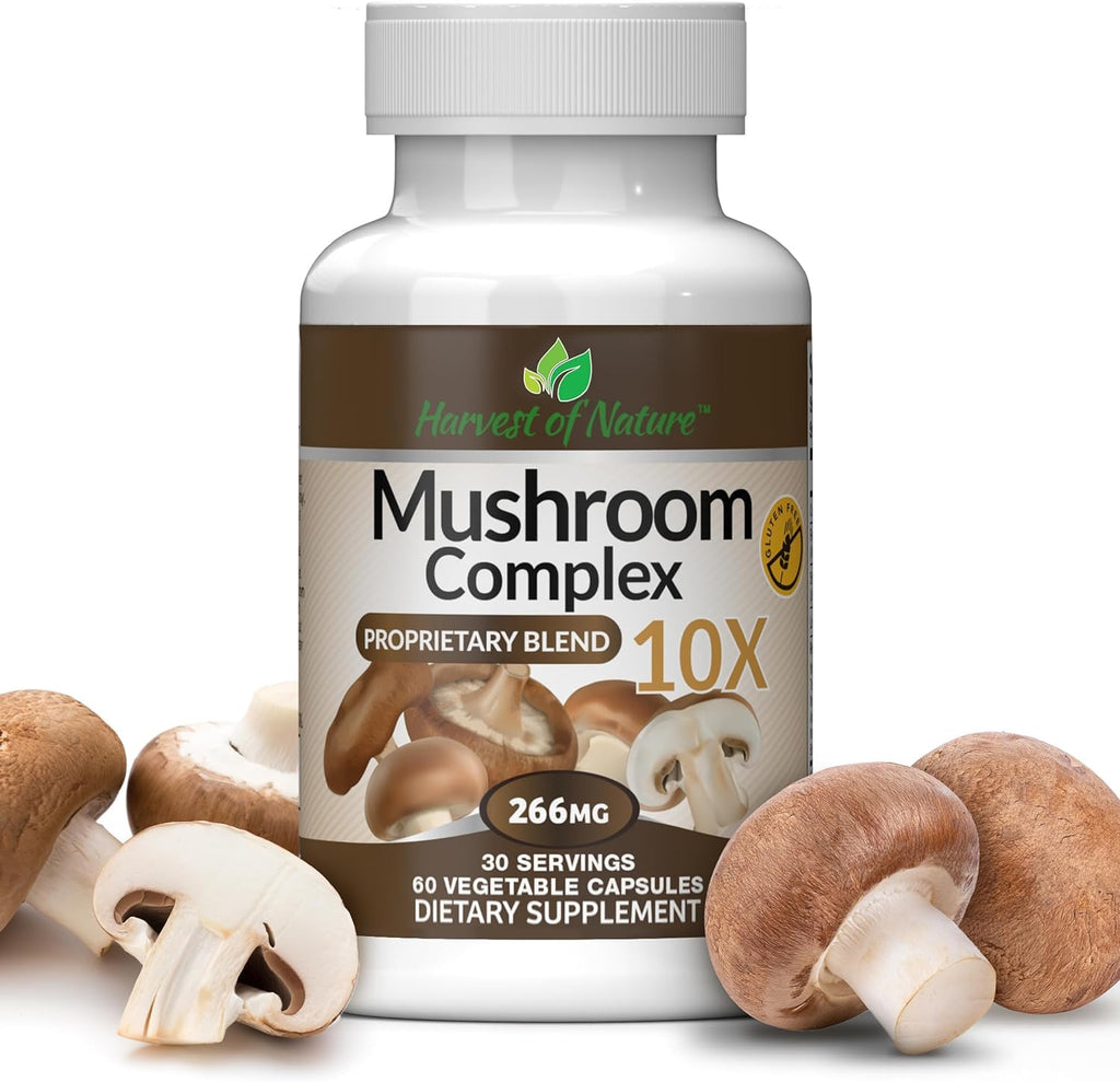 Reishi mushroom capsules for wellness