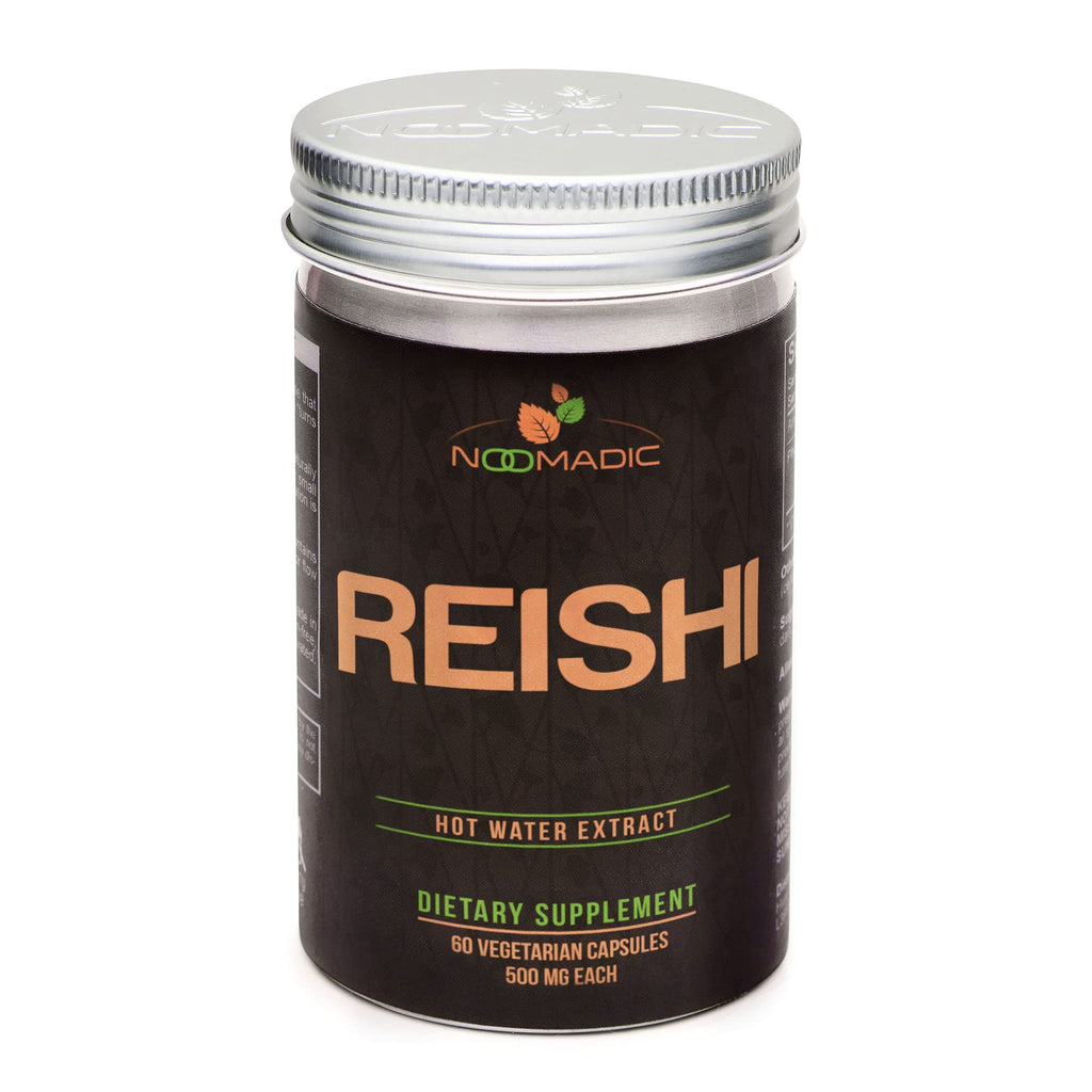 Reishi mushroom capsules for wellness