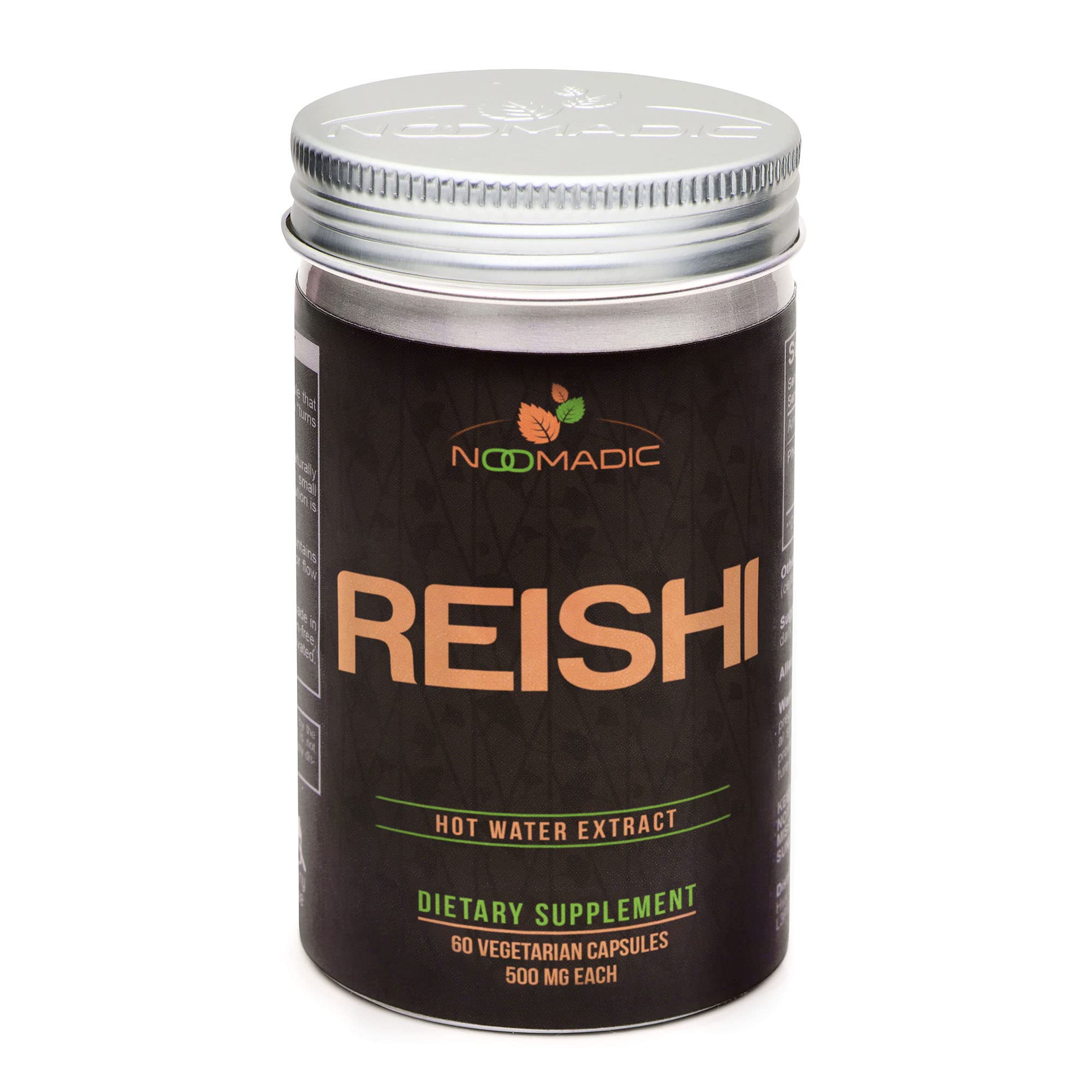 Reishi mushroom capsules for wellness