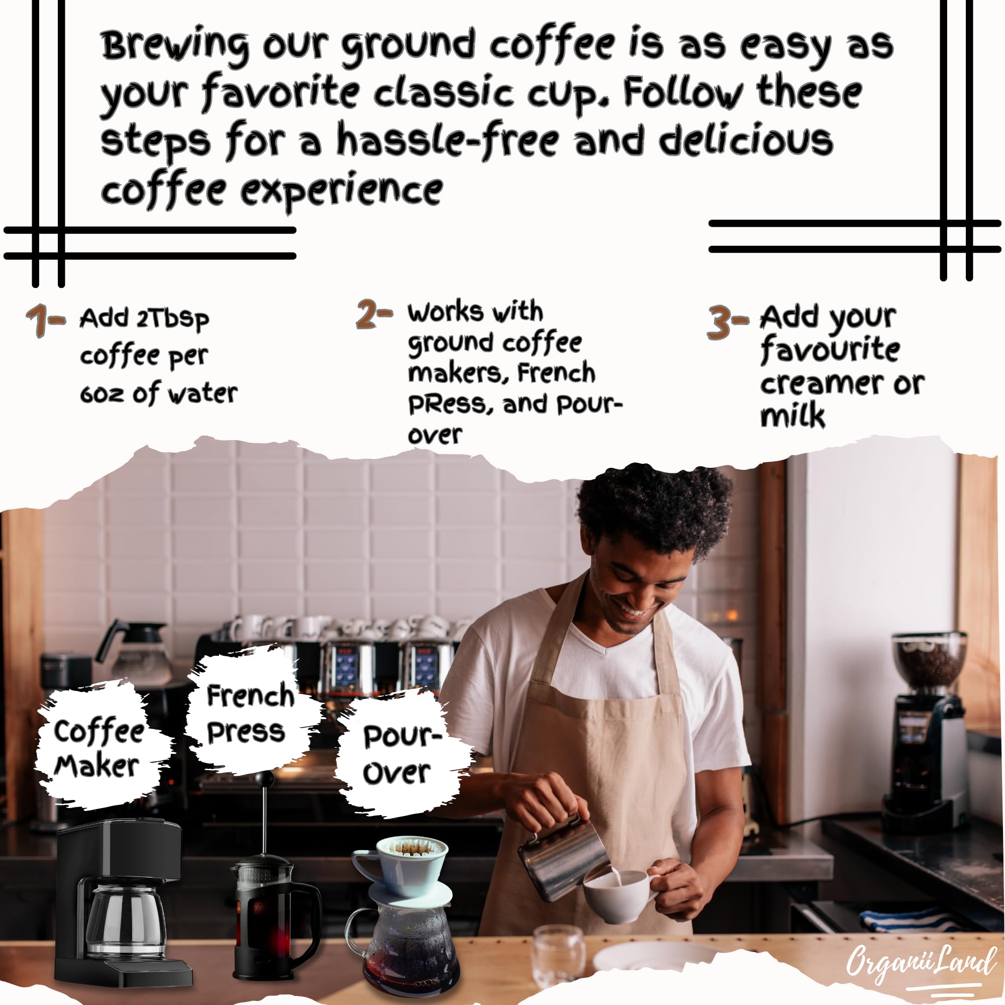 Reishi mushroom coffee for relaxation
