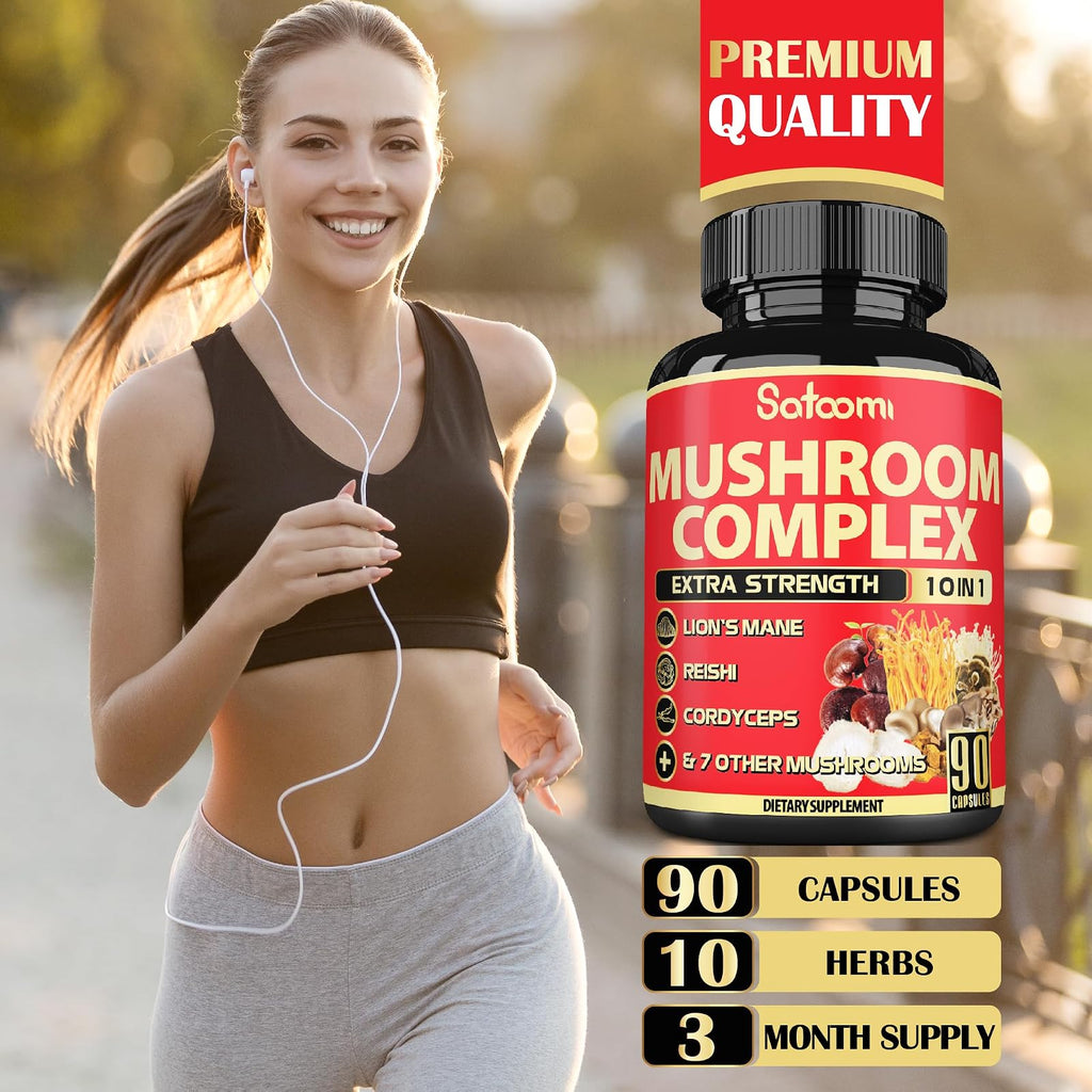 Reishi mushroom complex for stress relief