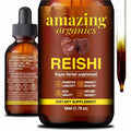 Reishi mushroom drops for wellness
