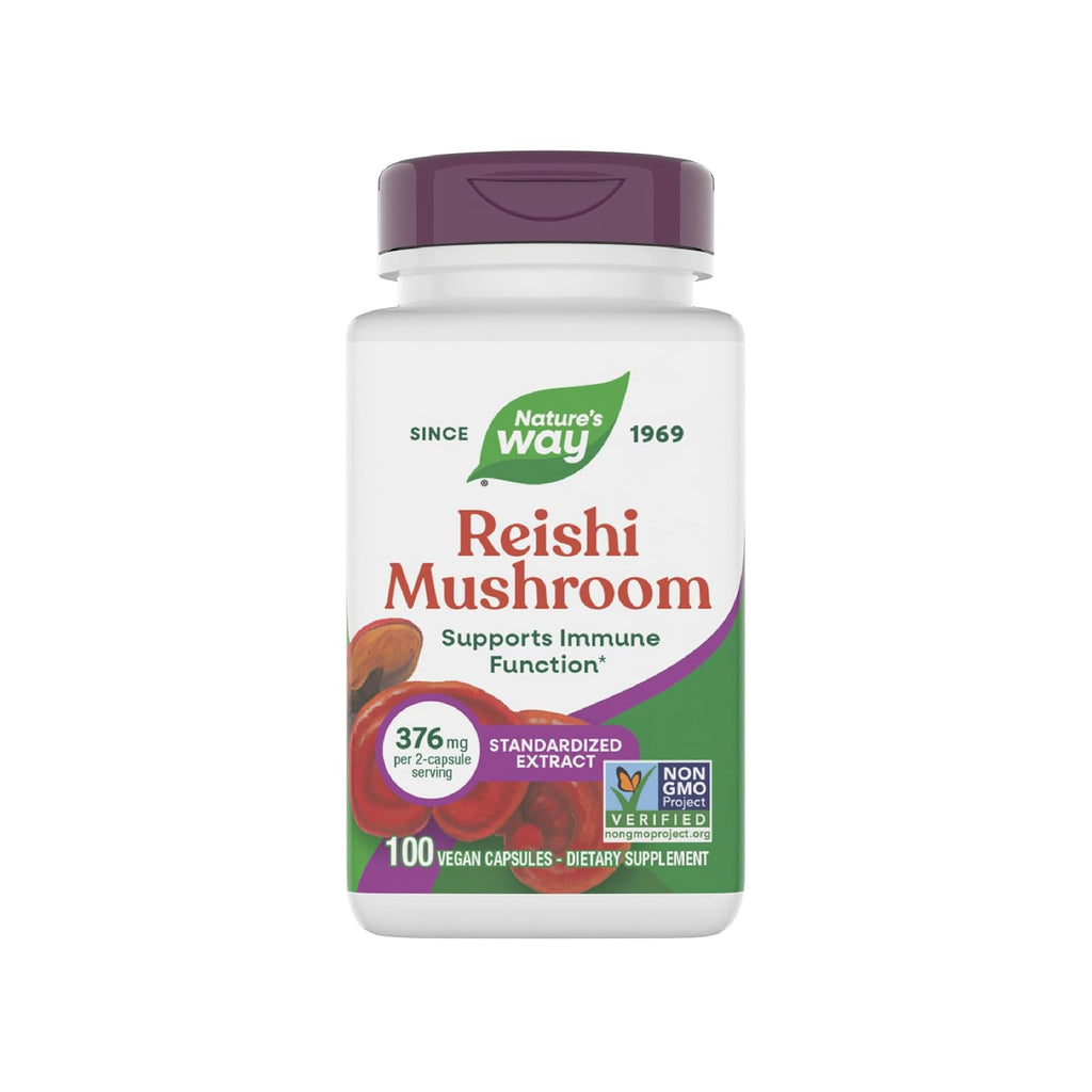 reishi mushroom extract capsules for wellness