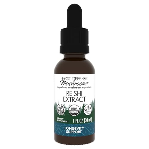 Reishi mushroom extract for vitality