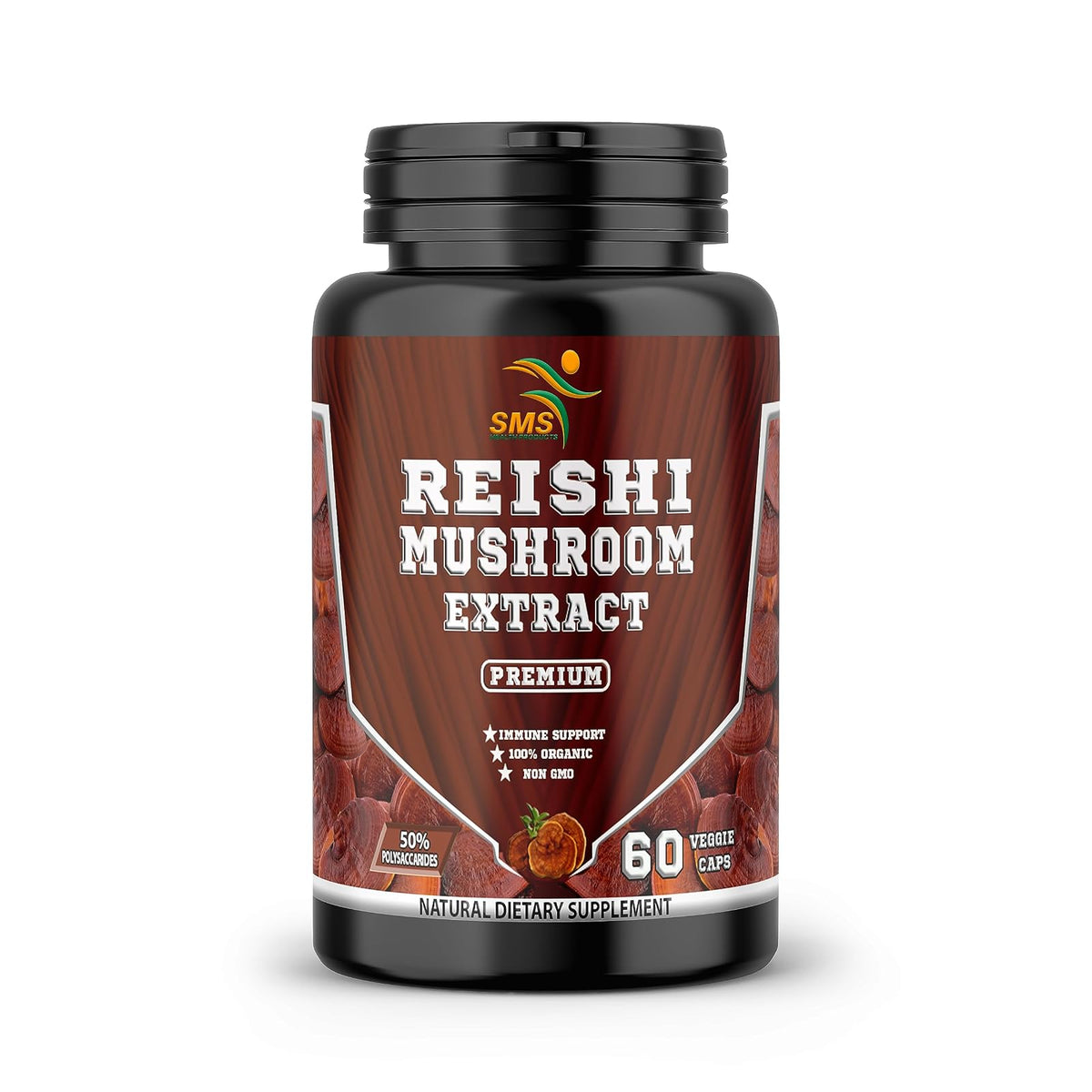 Reishi mushroom extract veggie capsules