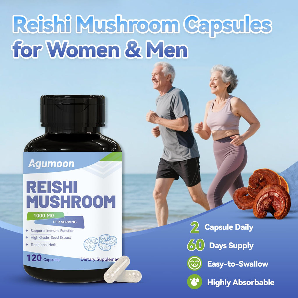 Reishi mushroom for enhanced wellness