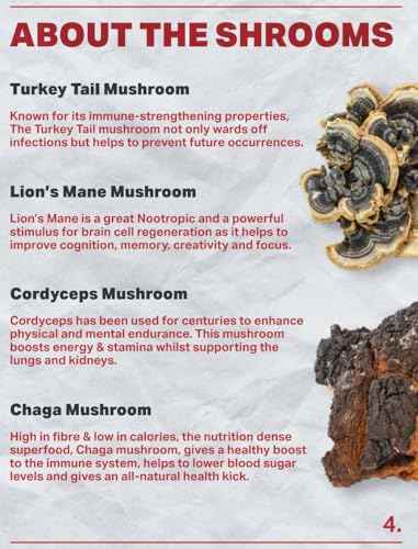 Reishi mushroom for relaxation