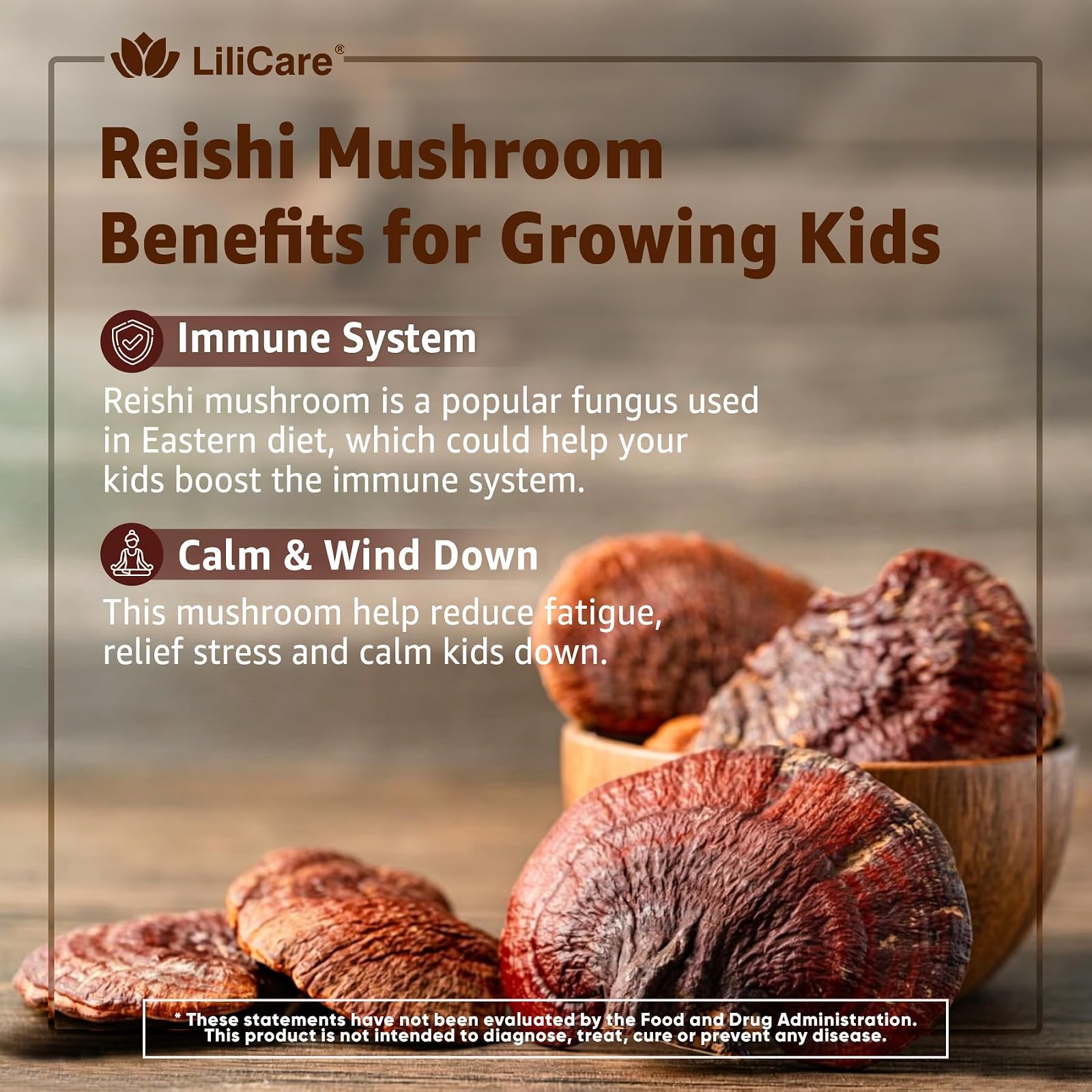 Reishi mushroom gummies for better sleep