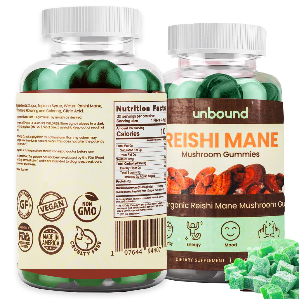 Reishi mushroom gummies for daily wellness