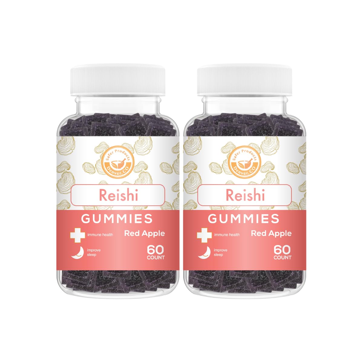Reishi mushroom gummies for immune support