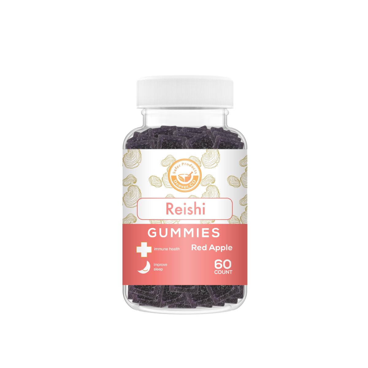 Reishi mushroom gummies for immune support