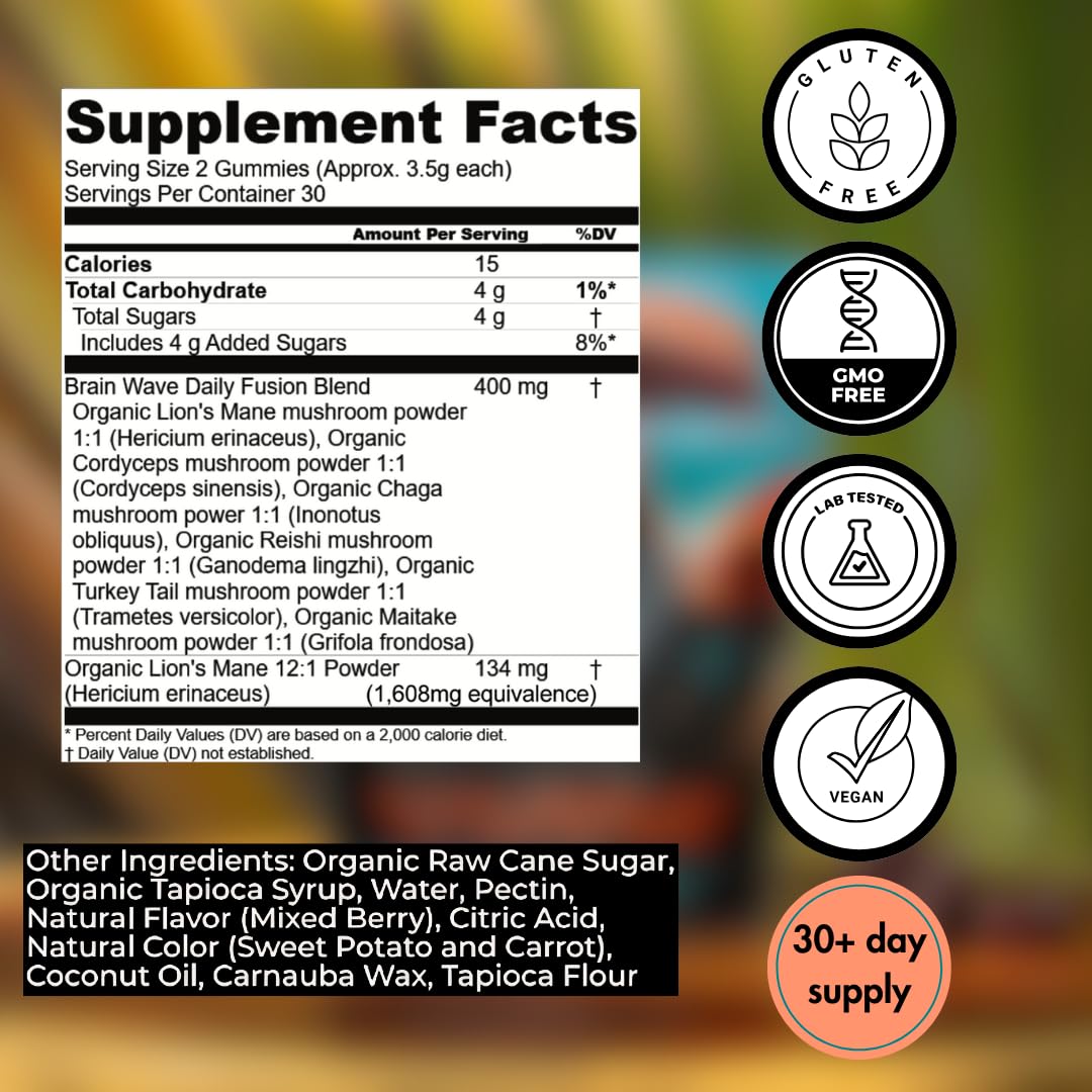 Reishi mushroom gummies for relaxation