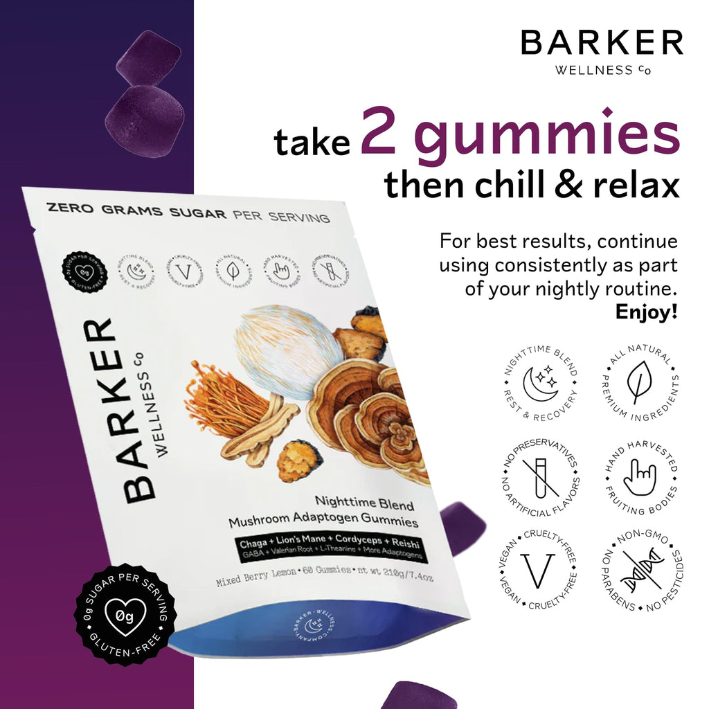 Reishi mushroom gummies for relaxation