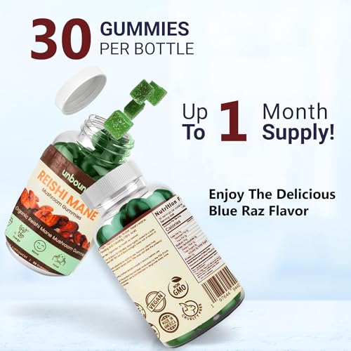 Reishi mushroom gummies for stress relief