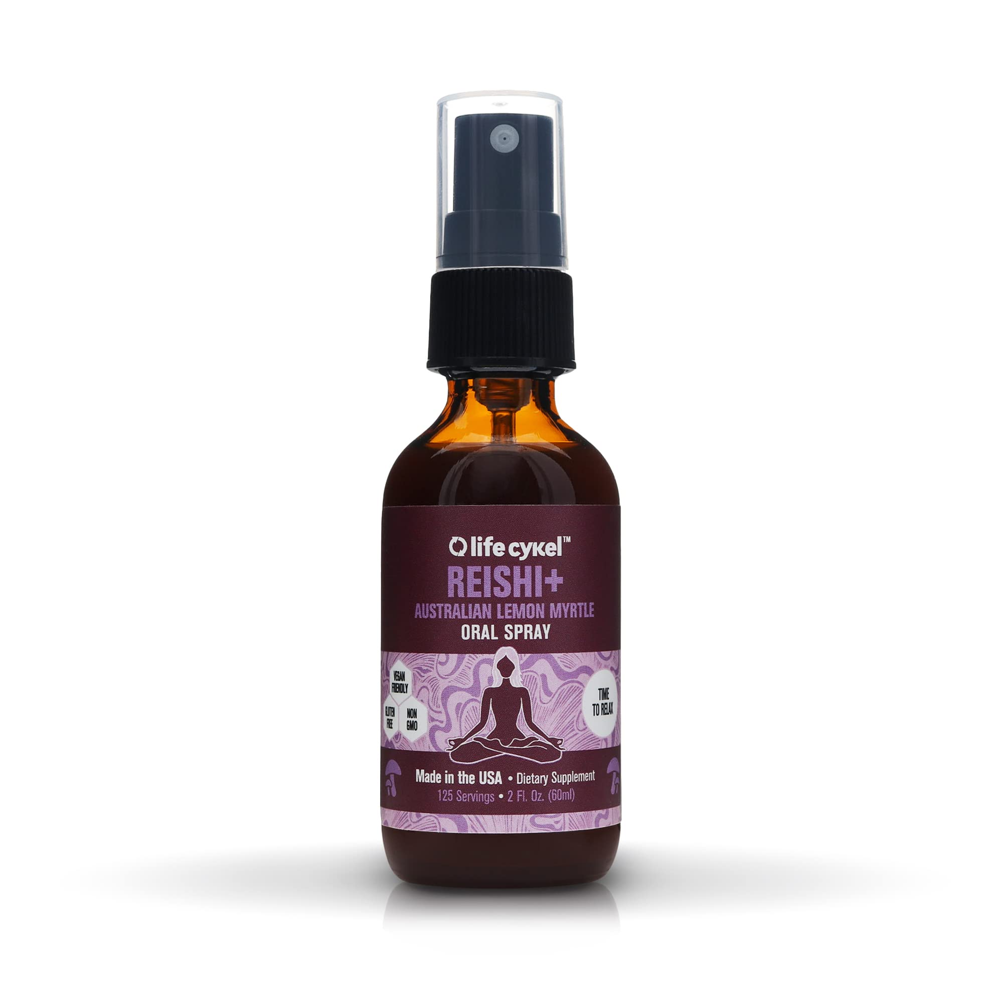 Reishi mushroom oral spray benefits