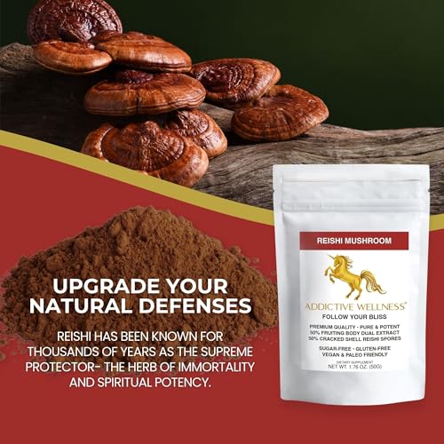 reishi mushroom powder for holistic health
