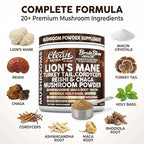 Reishi mushroom powder for relaxation