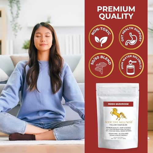 reishi mushroom powder for stress relief