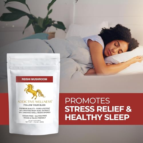 reishi mushroom supplement for better sleep