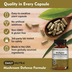 Reishi mushroom supplement for relaxation