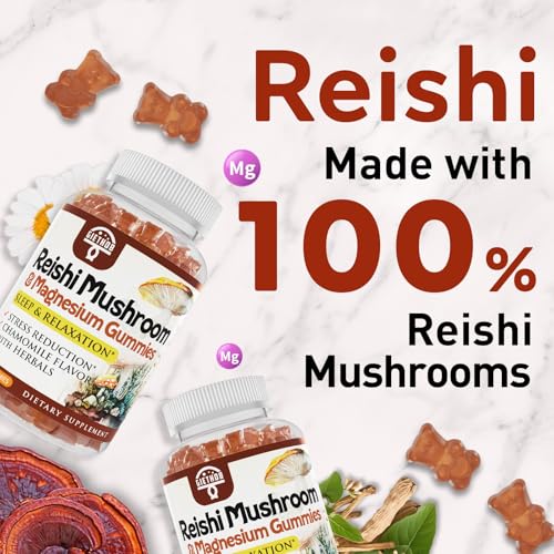 Reishi mushroom supplements for better sleep