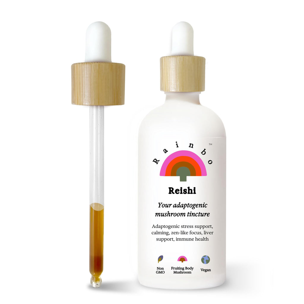 Reishi mushroom tincture for immune support