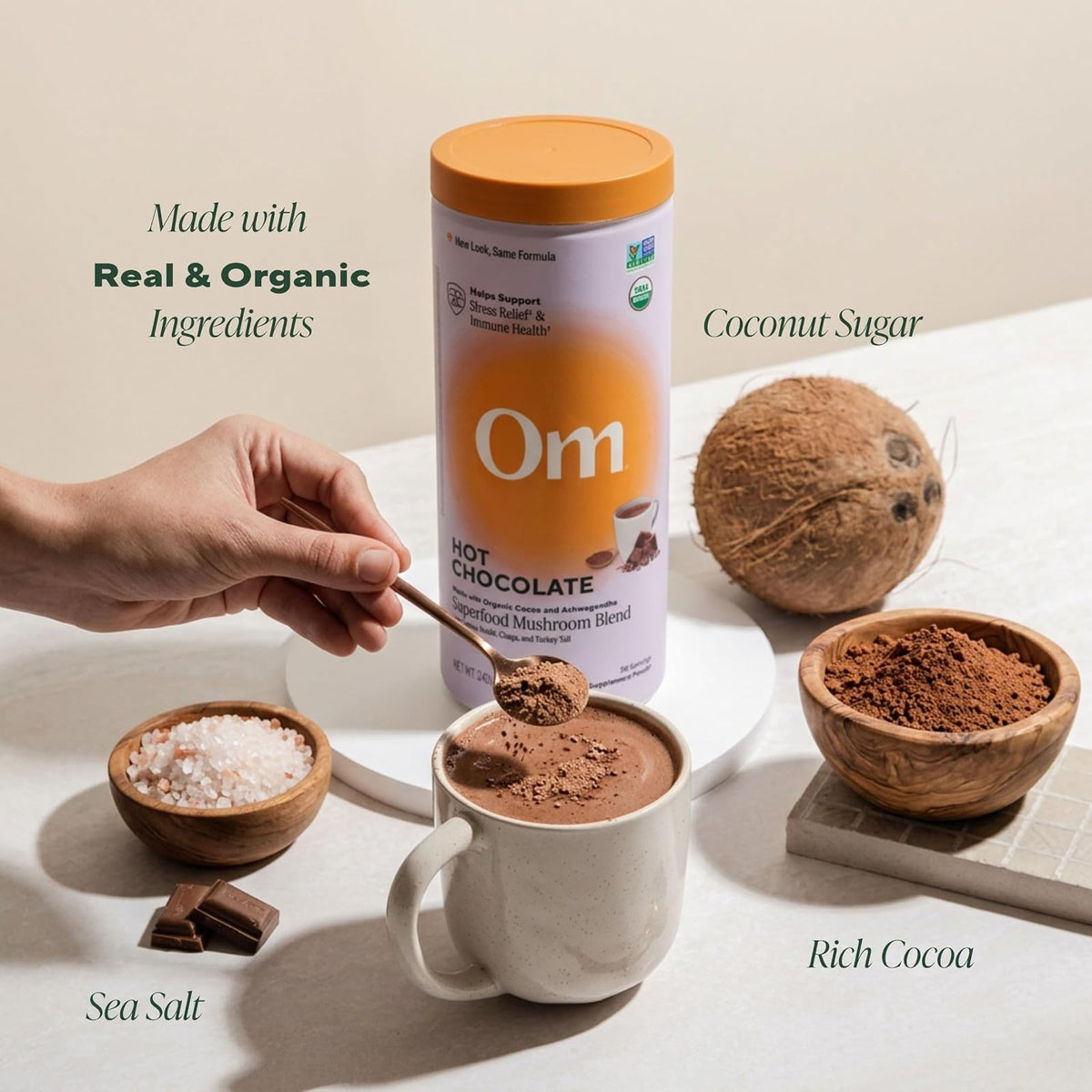 reishi mushroom wellness beverage