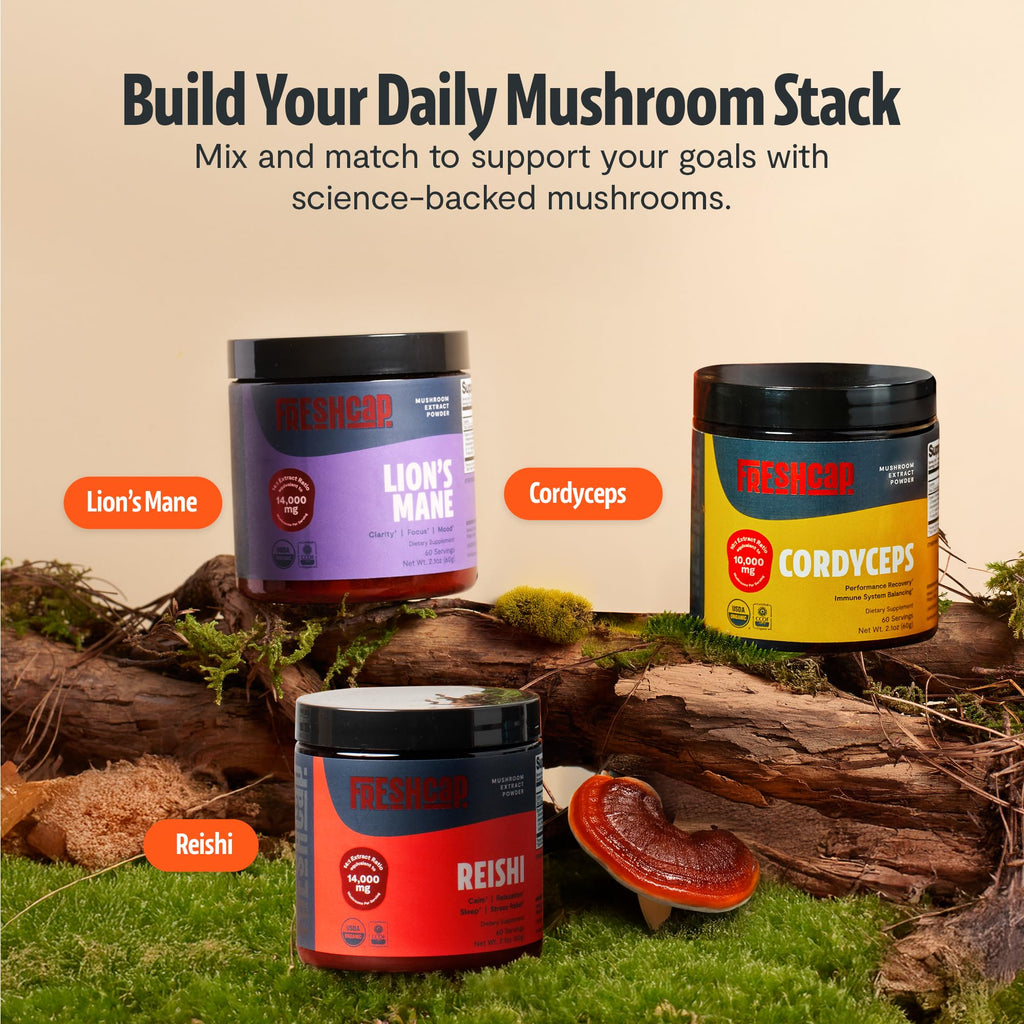 reishi mushrooms for better sleep