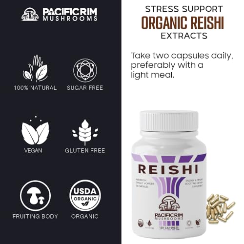 reishi mushrooms for enhanced energy levels