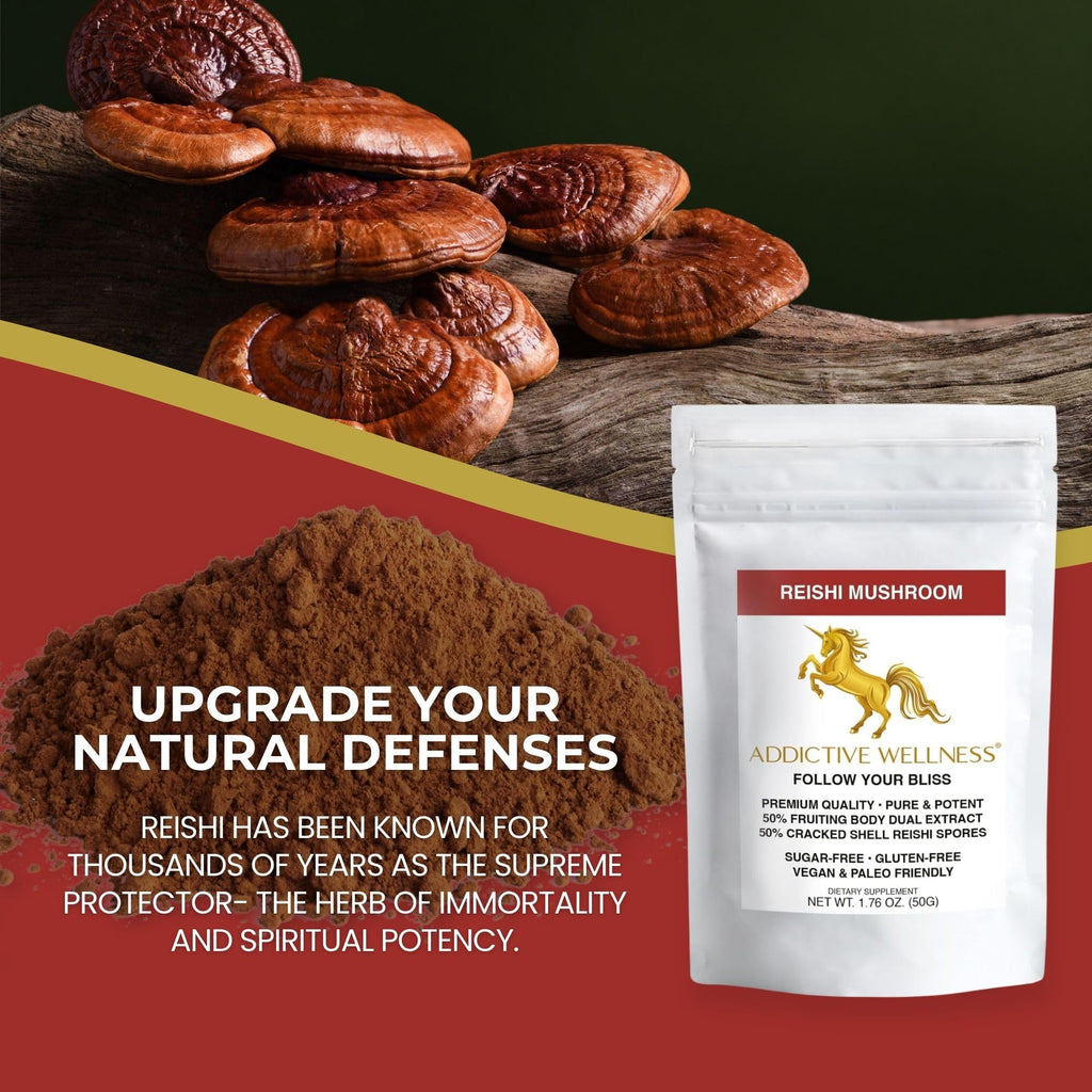 reishi mushrooms for enhanced focus