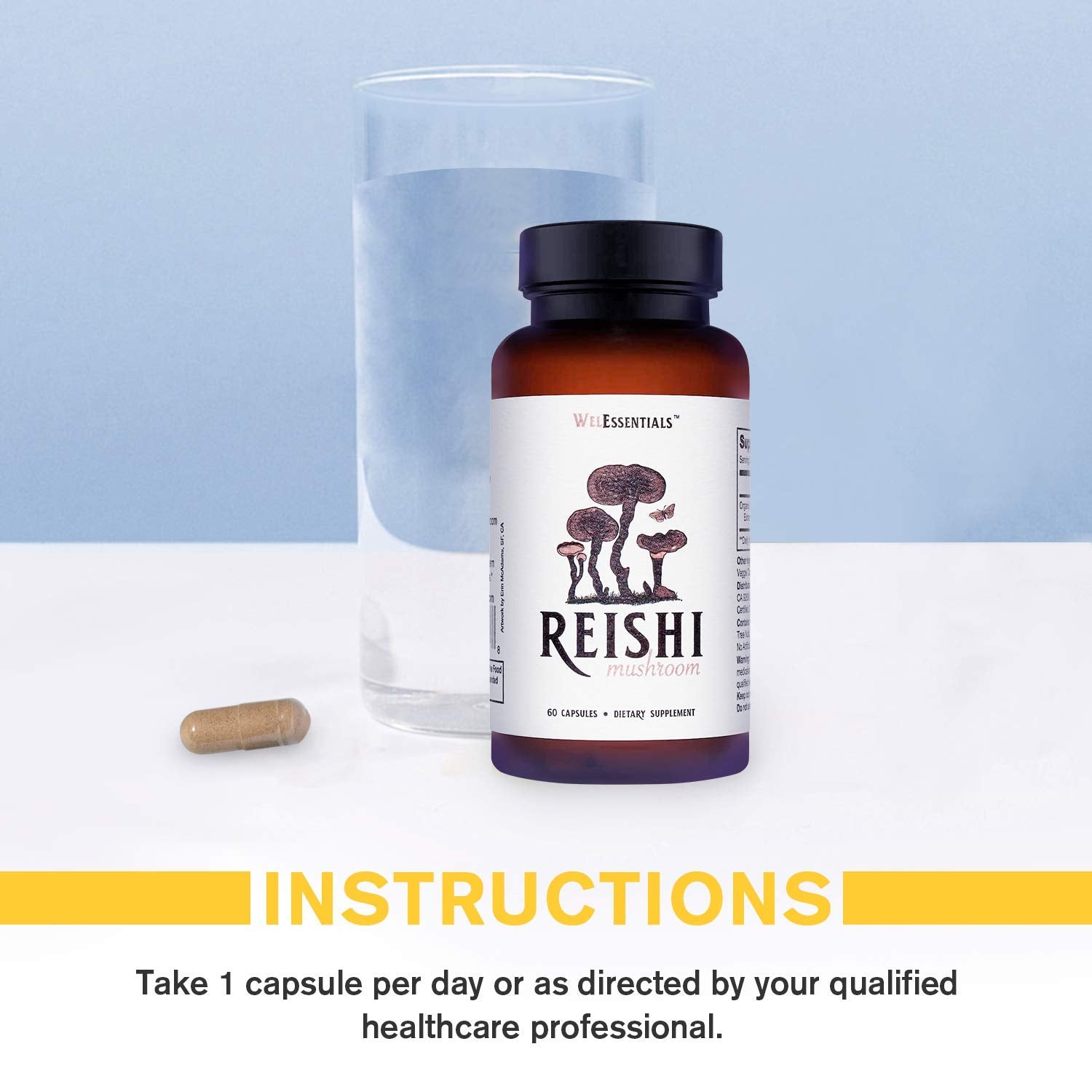 Reishi mushrooms for enhanced vitality